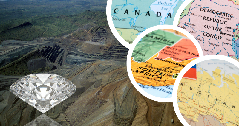 World's Top Diamond-Producing Countries